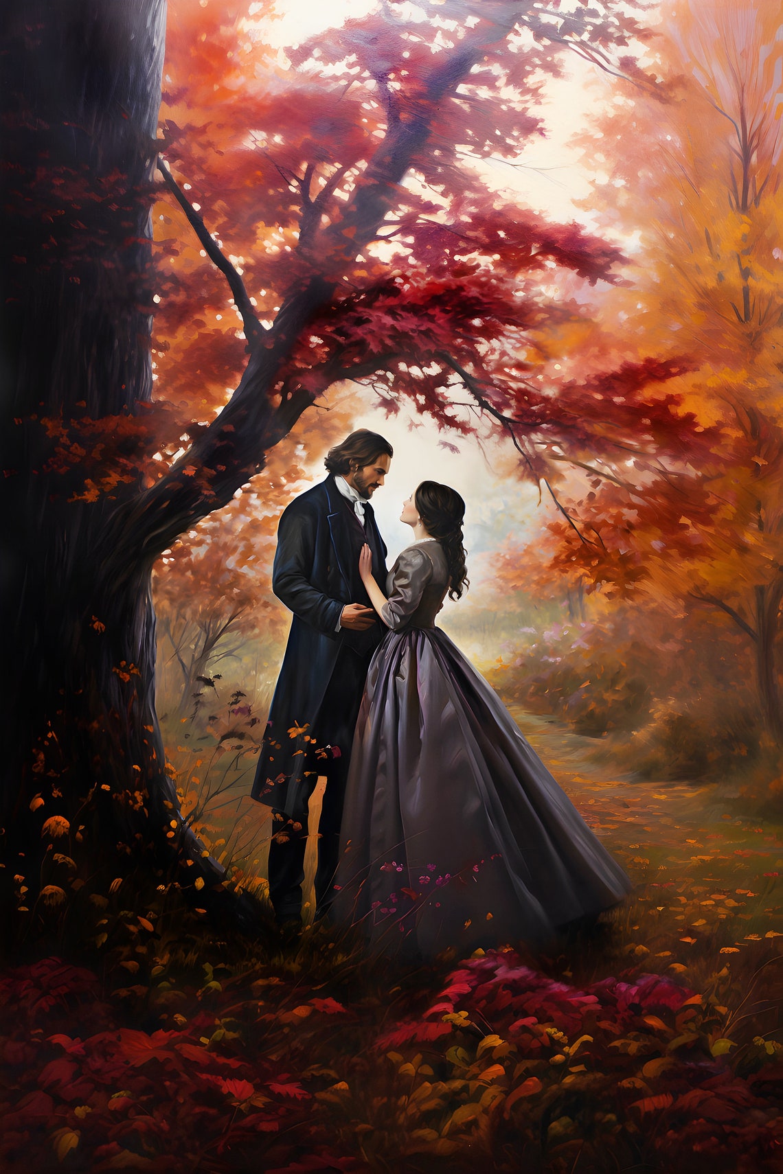 Jane Eyre Charlotte Bronte Sisters Fan Art Print Wall Home Decor Poster ...