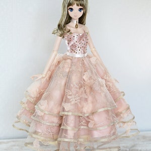 BJD Doll Clothes Pattern Fits 23.5" 1/3 SD Smart Doll Mirai Basic Lace ...