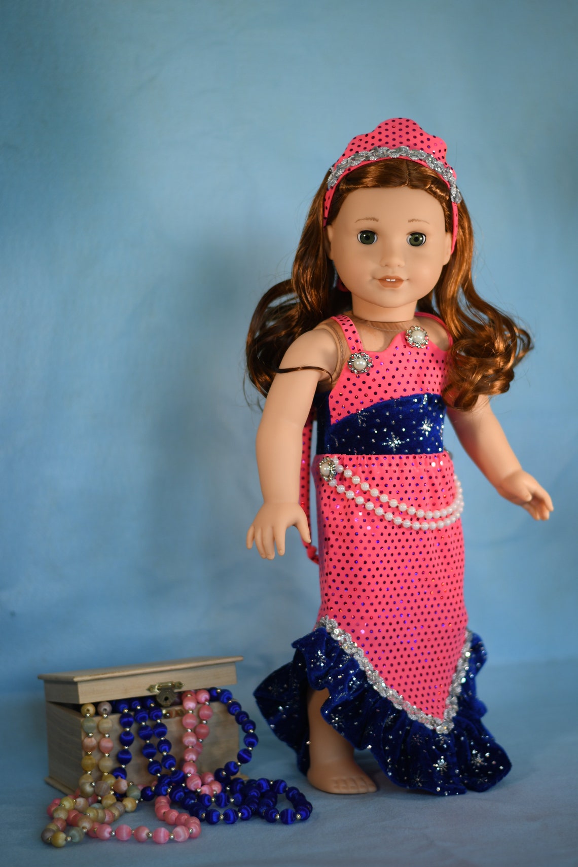 18" Doll Clothes Pattern PDF Mermaid Swimming Suit Ice Skating Dance ...
