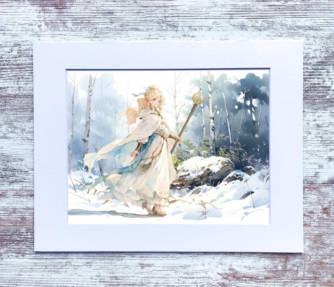 Printable Wall Art Ophilia Octopath Traveler Anime Fan Art Print Home ...