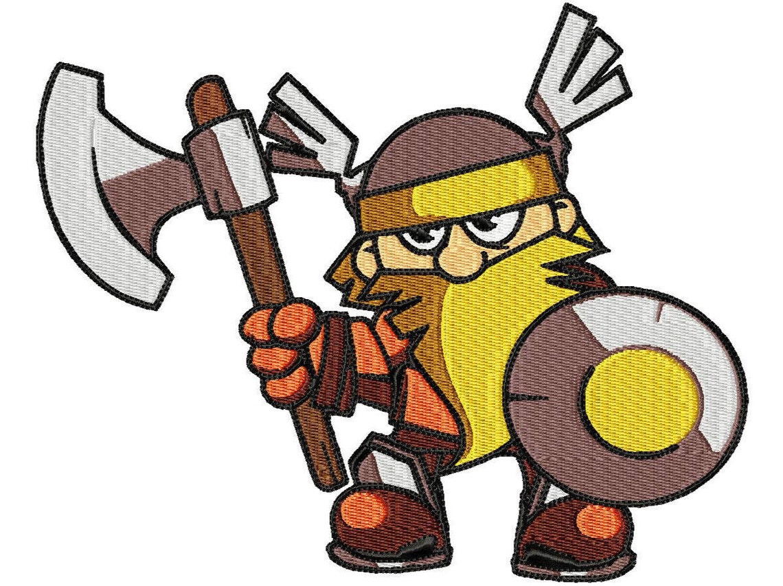 Viking Embroidery Design File .vip .vp3 .hus .pes .pec .jef - Etsy