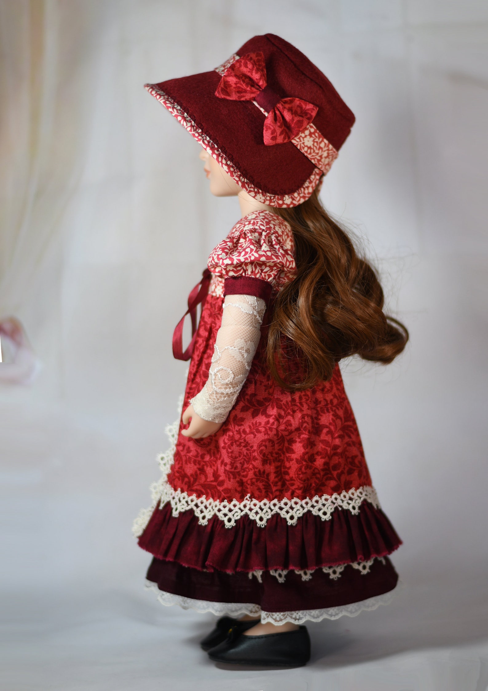A Girl for All Time Doll Clothes Pattern PDF 16" AGAT Slim Dolls ...