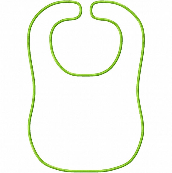 In the Hoop Baby Bib Embroidery Design Project File Pattern 3 | Etsy UK