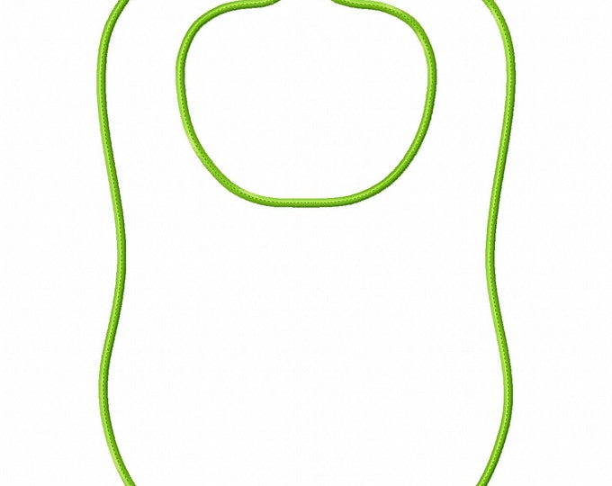 In the Hoop Baby Bib Embroidery Design Project File Pattern 3 Sizes ...