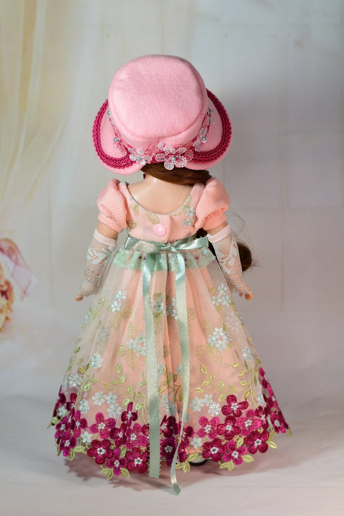 14" Doll Clothes Dress Pattern PDF Bohemian by Luminaria Designs Ruby ...