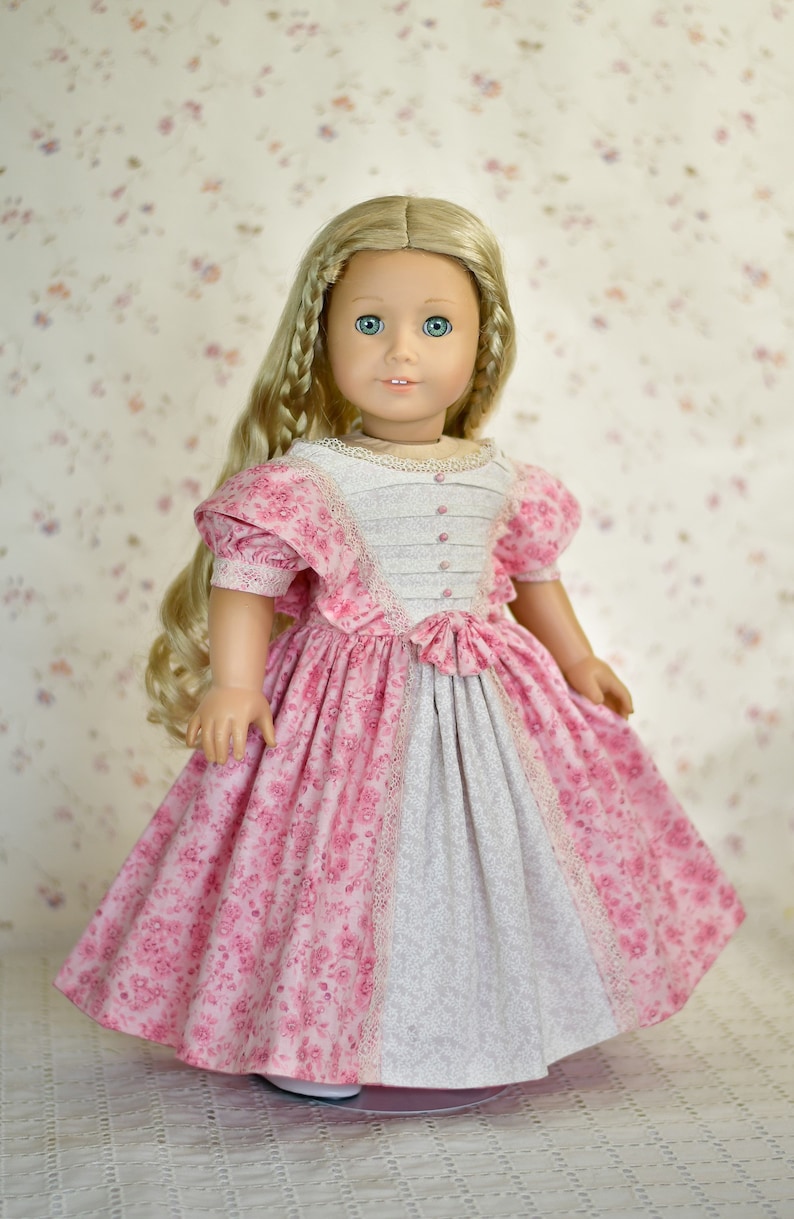 18 Inch Doll Clothes Dress Pdf Sewing Pattern For 18 Etsy