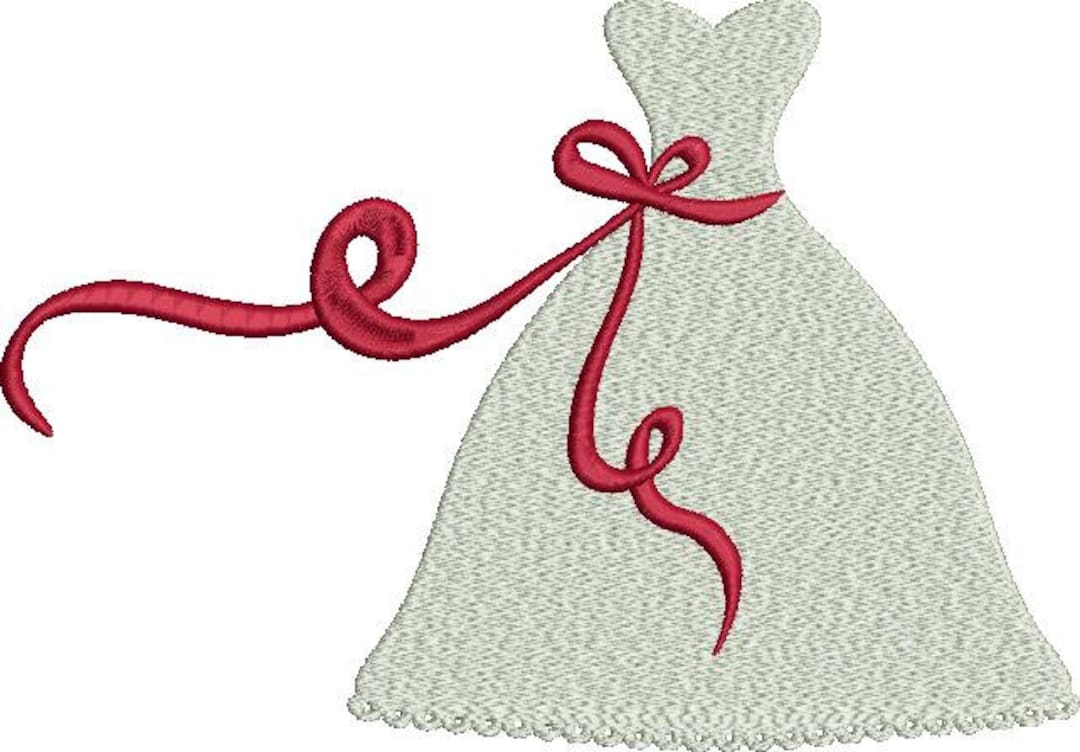 Wedding Dress Embroidery Design File Machine Embroidery Pattern Groom ...