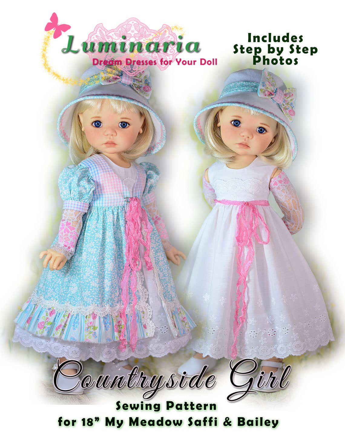 PDF Doll Clothes Pattern Fits Ball Jointed Doll 18 My | Etsy