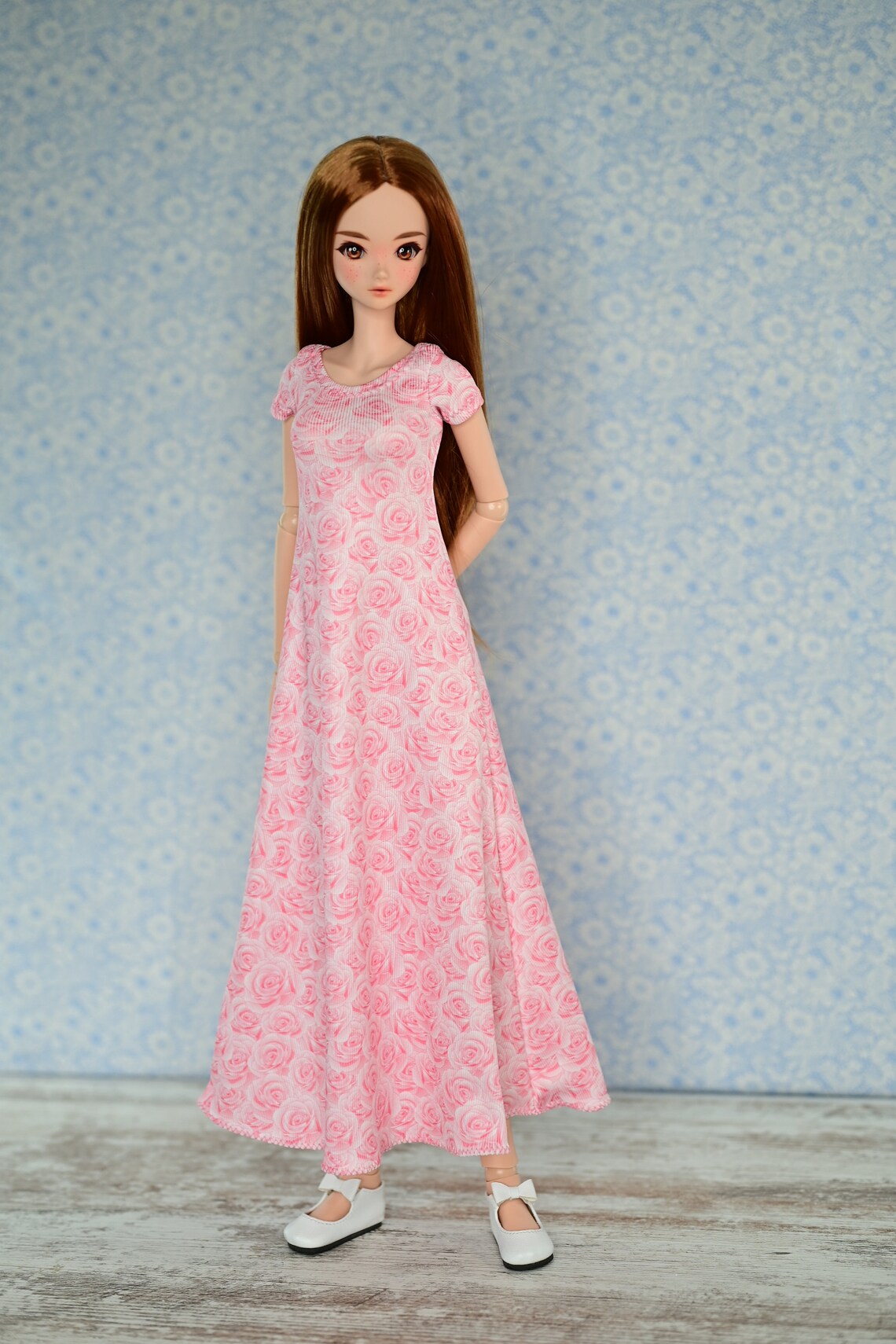 Smart Doll Maxi Dress Floral Collection 23.5 1/3 SD BJD - Etsy