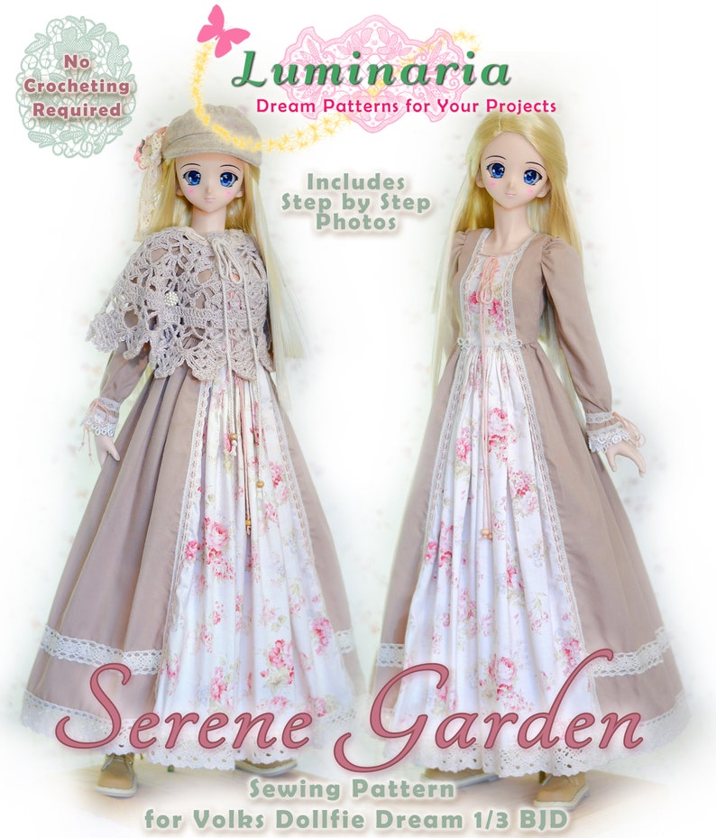 BJD Doll Clothes Pattern Fits Volks Dollfie Dream DD 1/3 Sd - Etsy