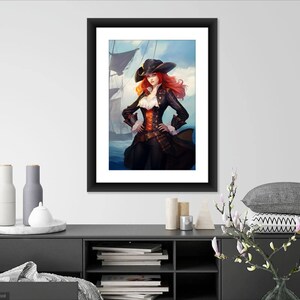 Miss Fortune Fan Art Print Wall Art Home Decor League of Legends Poster ...