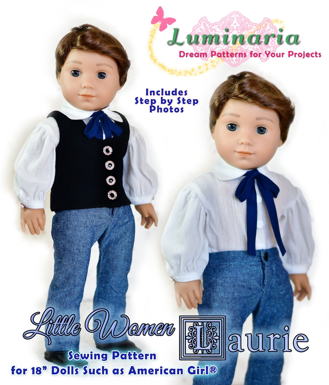 18 Inch Boy Doll Clothes Dress PDF Sewing Pattern for 18 - Etsy