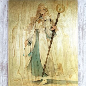 Ophilia Octopath Traveler Anime Fan Art Print Wall Art Home Decor ...