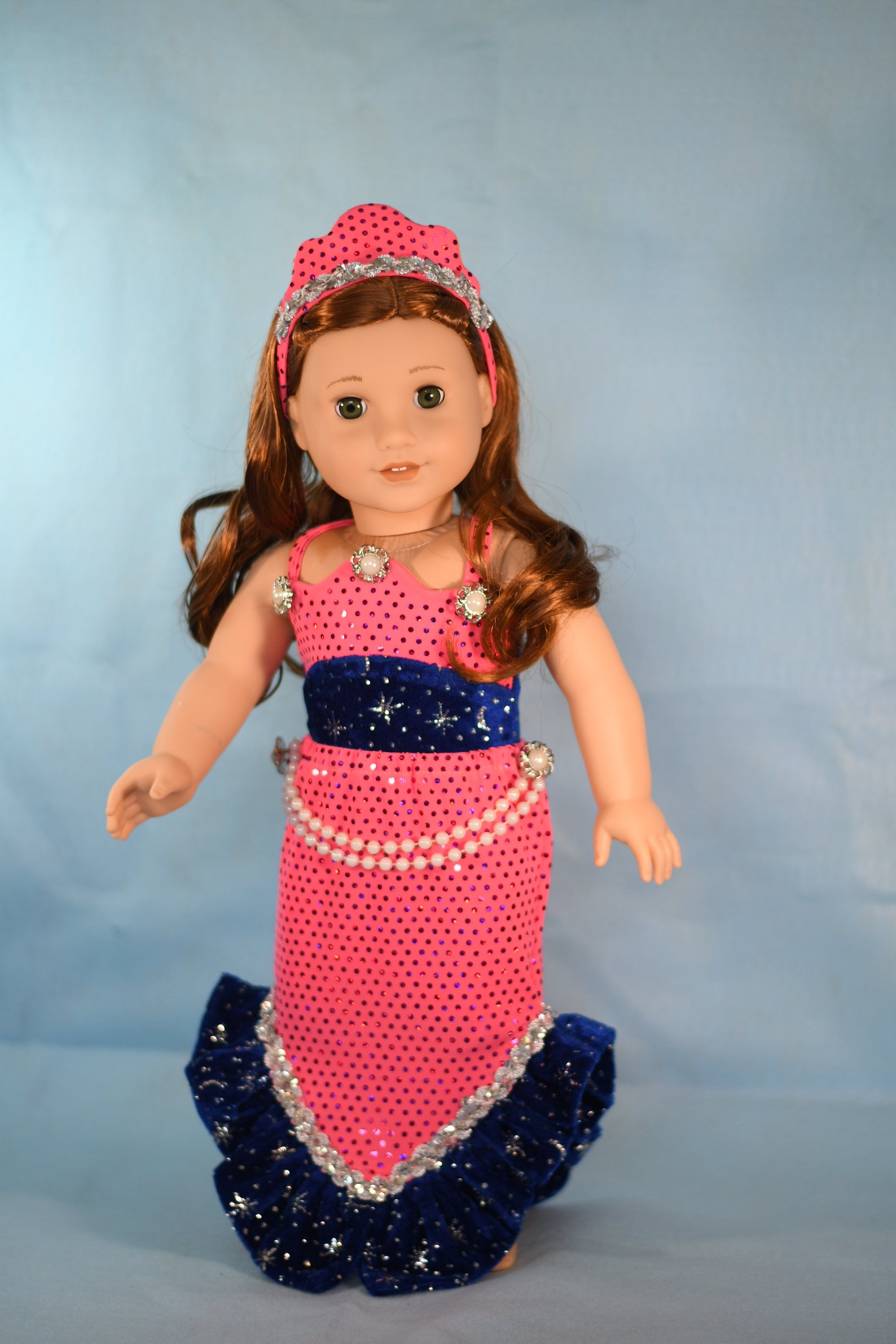 18" Doll Clothes Pattern PDF Mermaid Swimming Suit Ice Skating Dance ...