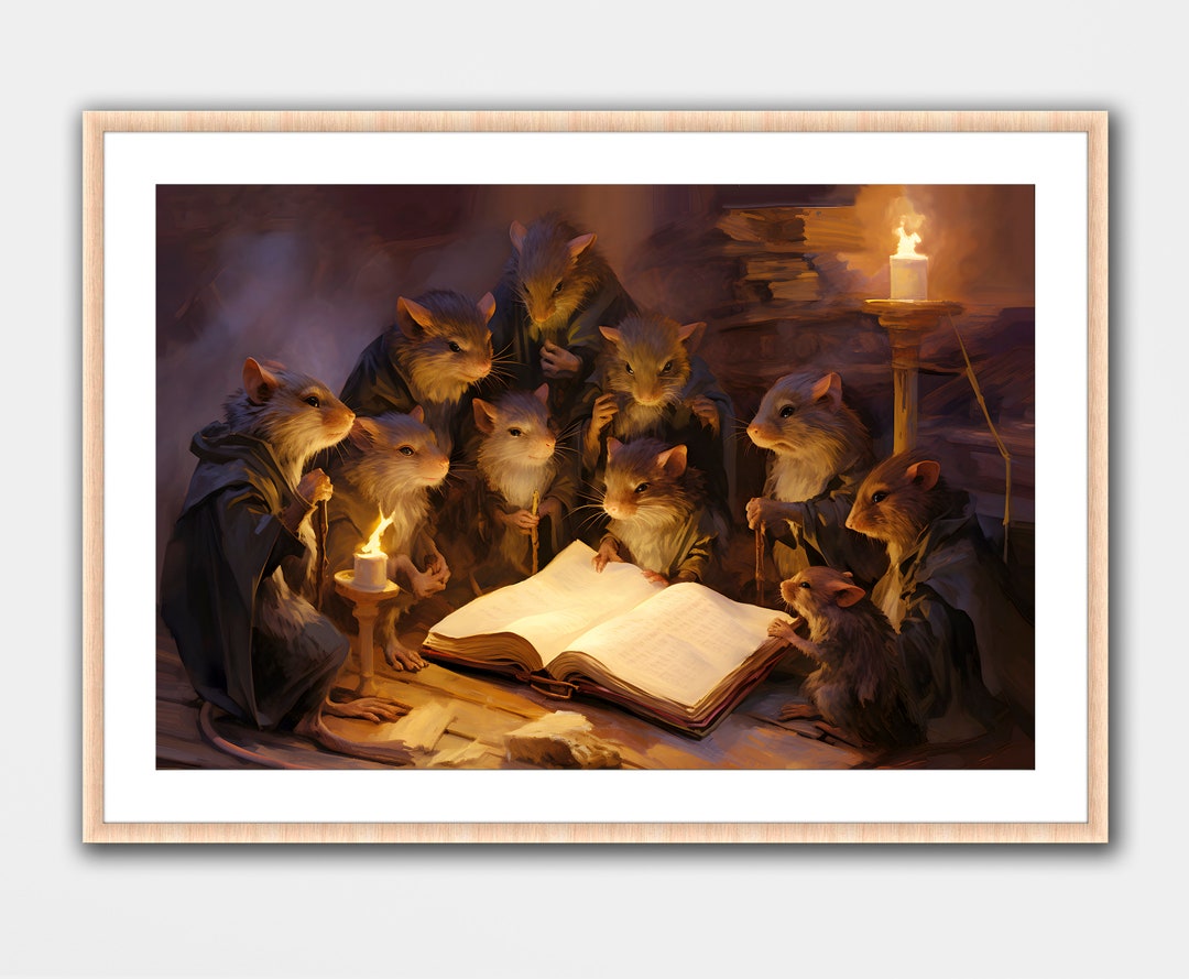 Mrs. Frisby and the Rats of Nimh Fan Art Print Wall Home Decor Poster ...