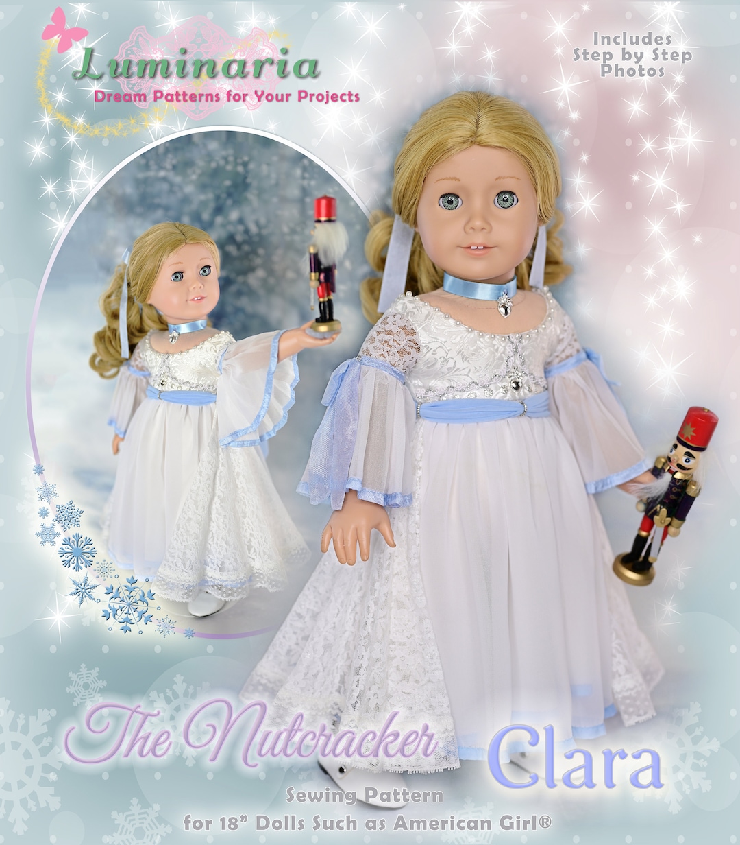 18 Inch Doll Clothes Dress PDF Sewing Pattern for 18" Dolls Such as ...