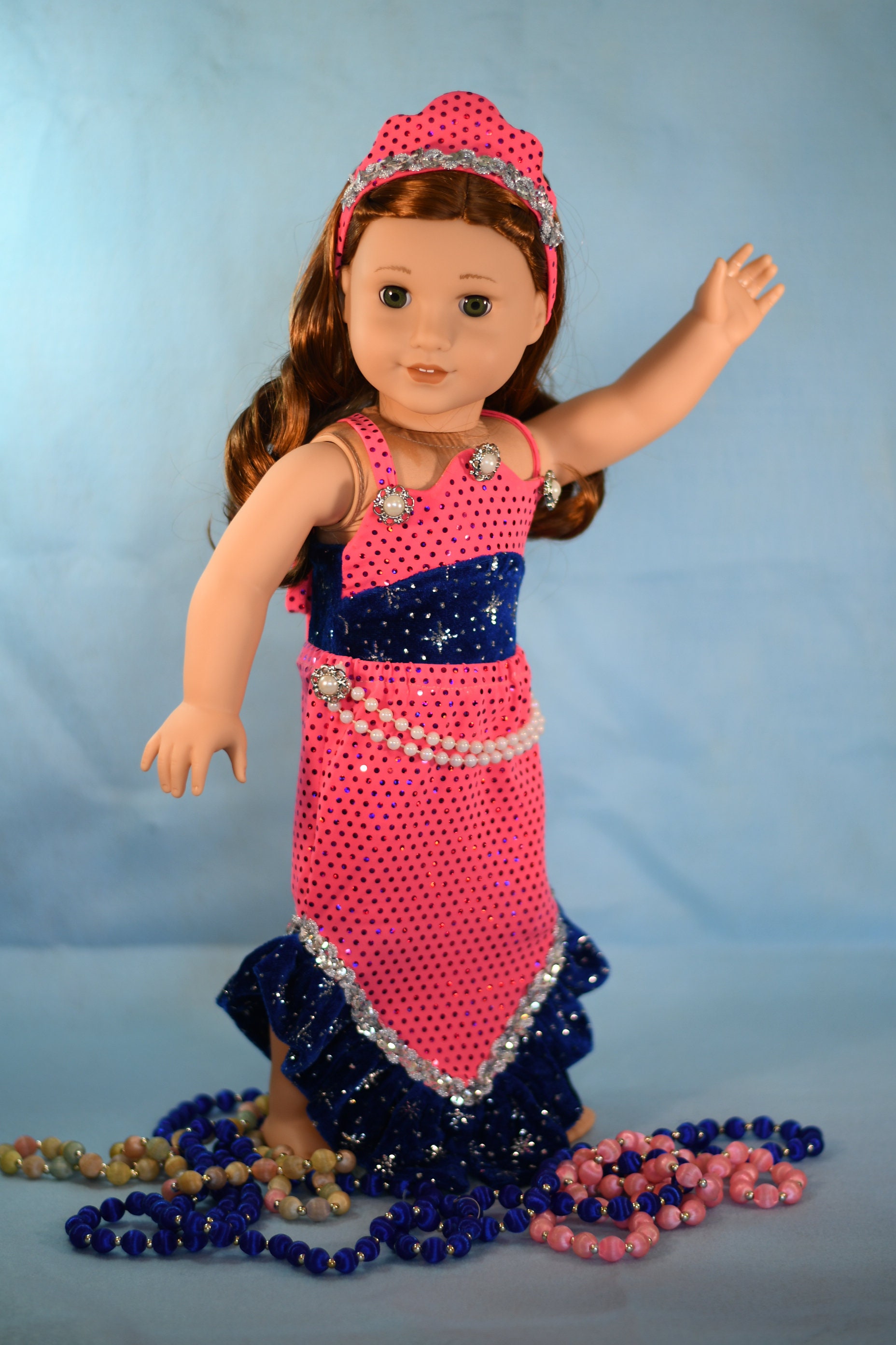 18" Doll Clothes Pattern PDF Mermaid Swimming Suit Ice Skating Dance ...