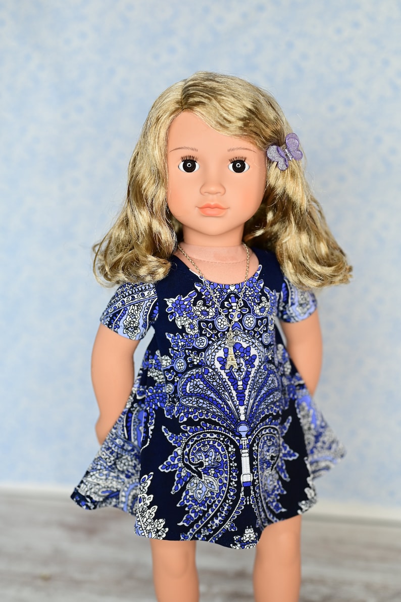 18 Inch Doll Clothes Pdf Sewing Pattern For 18 American Etsy