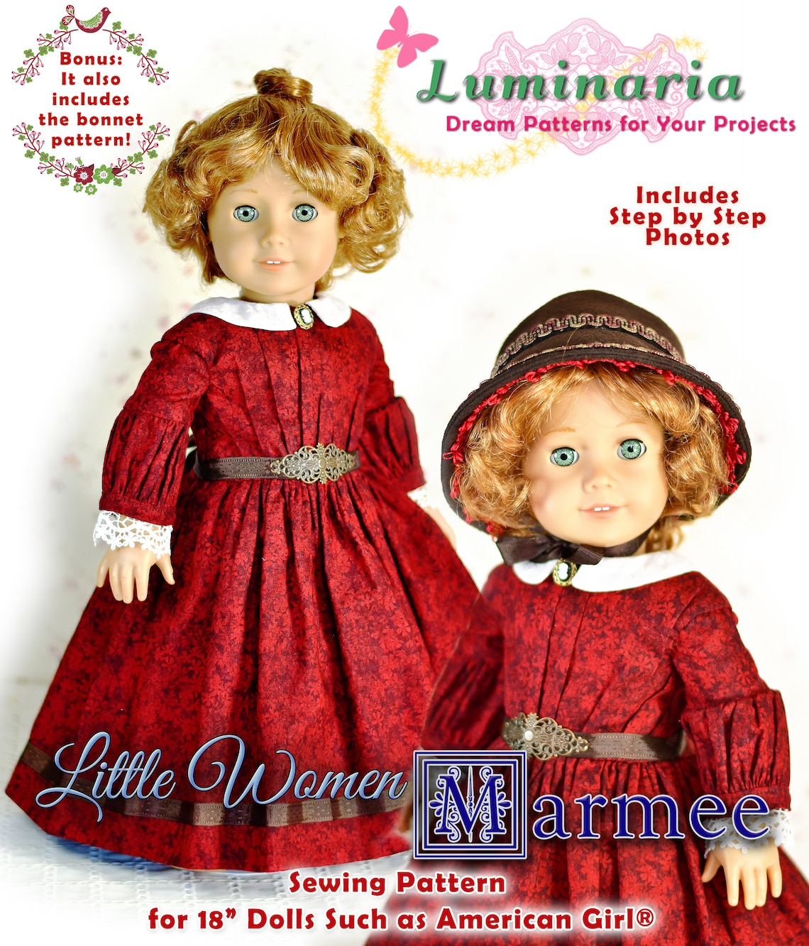 18 Inch Doll Clothes Dress PDF Sewing Pattern Fits 18 - Etsy