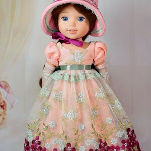 PDF Doll Clothes Dress Pattern Fits 14" Wellie Wishers Dolls American ...