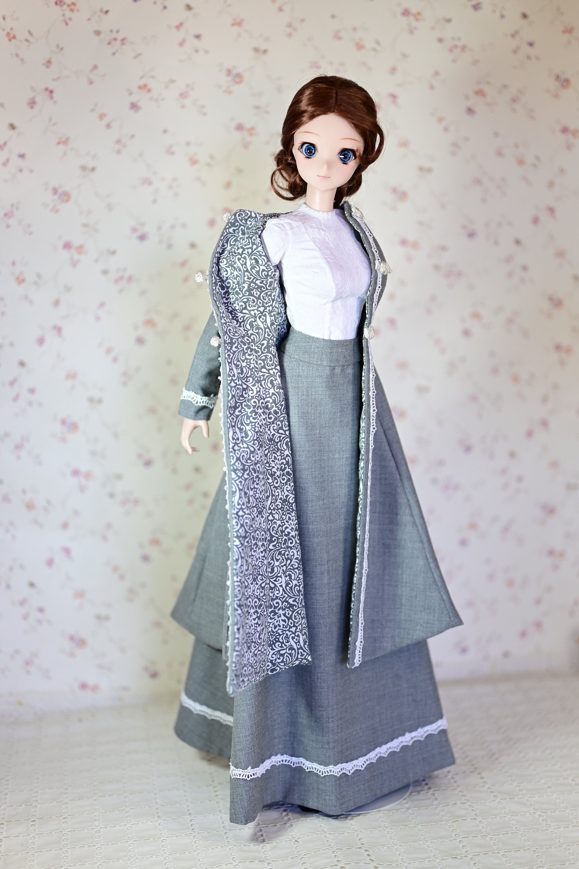 BJD Doll Clothes Pattern Fits 23.5" 1/3 SD Smart Doll Mirai Lady ...