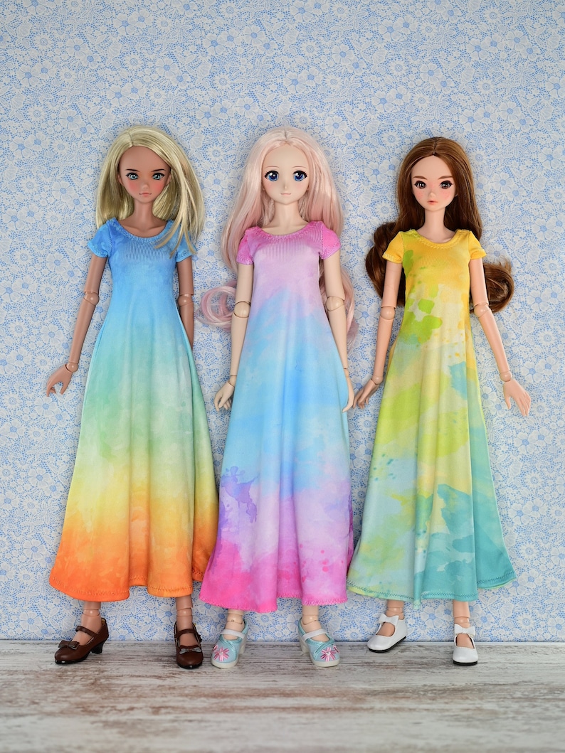 BJD Doll Clothes Pattern Fits 23.5" Mirai Smart Doll 1/3 SD Dollfie ...