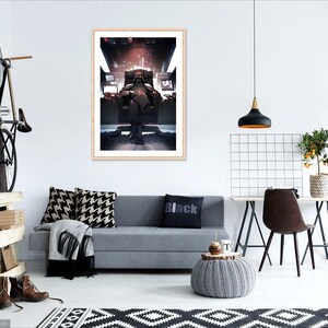 Galactic Boss Darth Vader Fan Art Print Wall Art Home Decor - Etsy