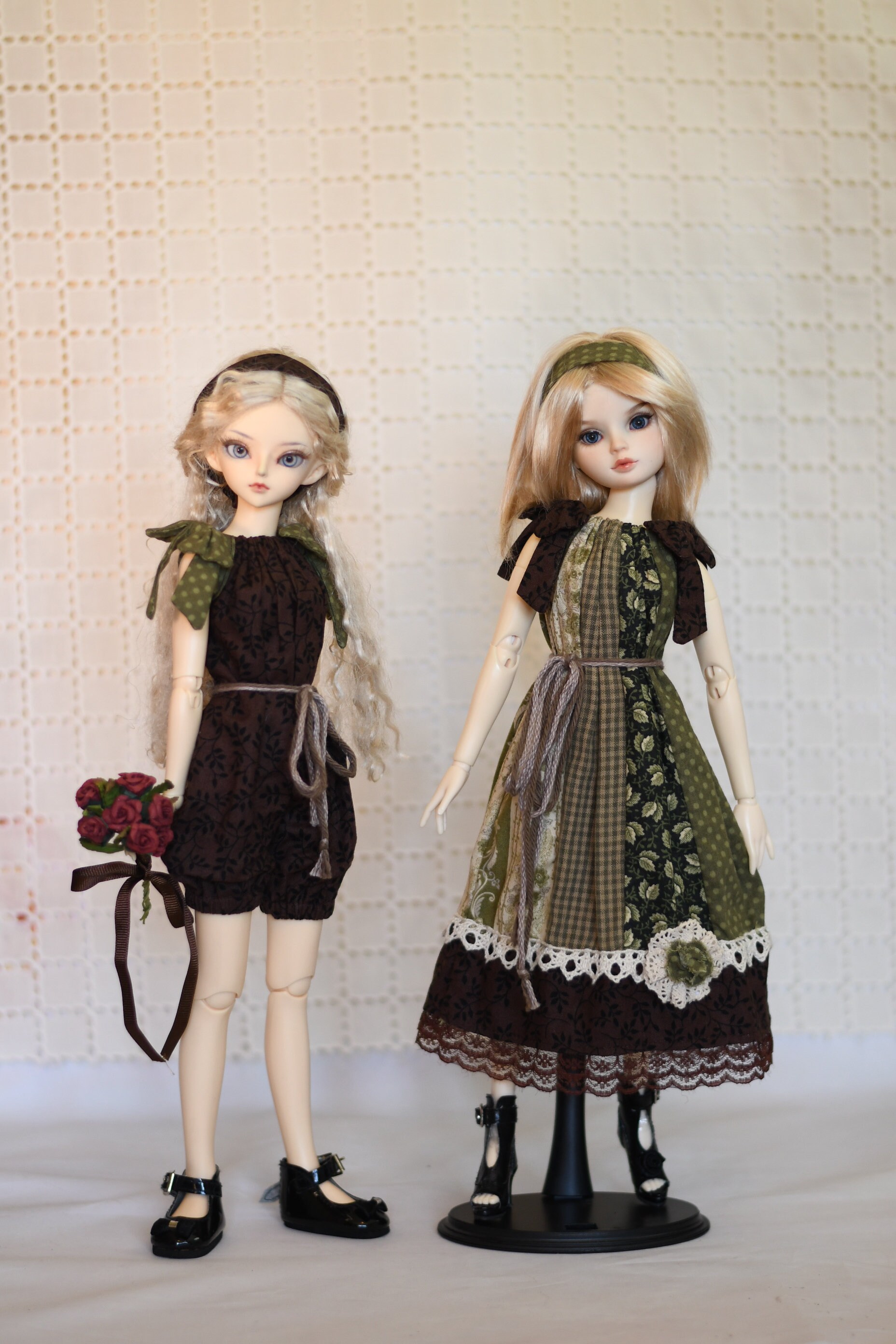BJD Doll Clothes Pattern Fits 16" Fairyland Minifee Tonner Ellowyne ...