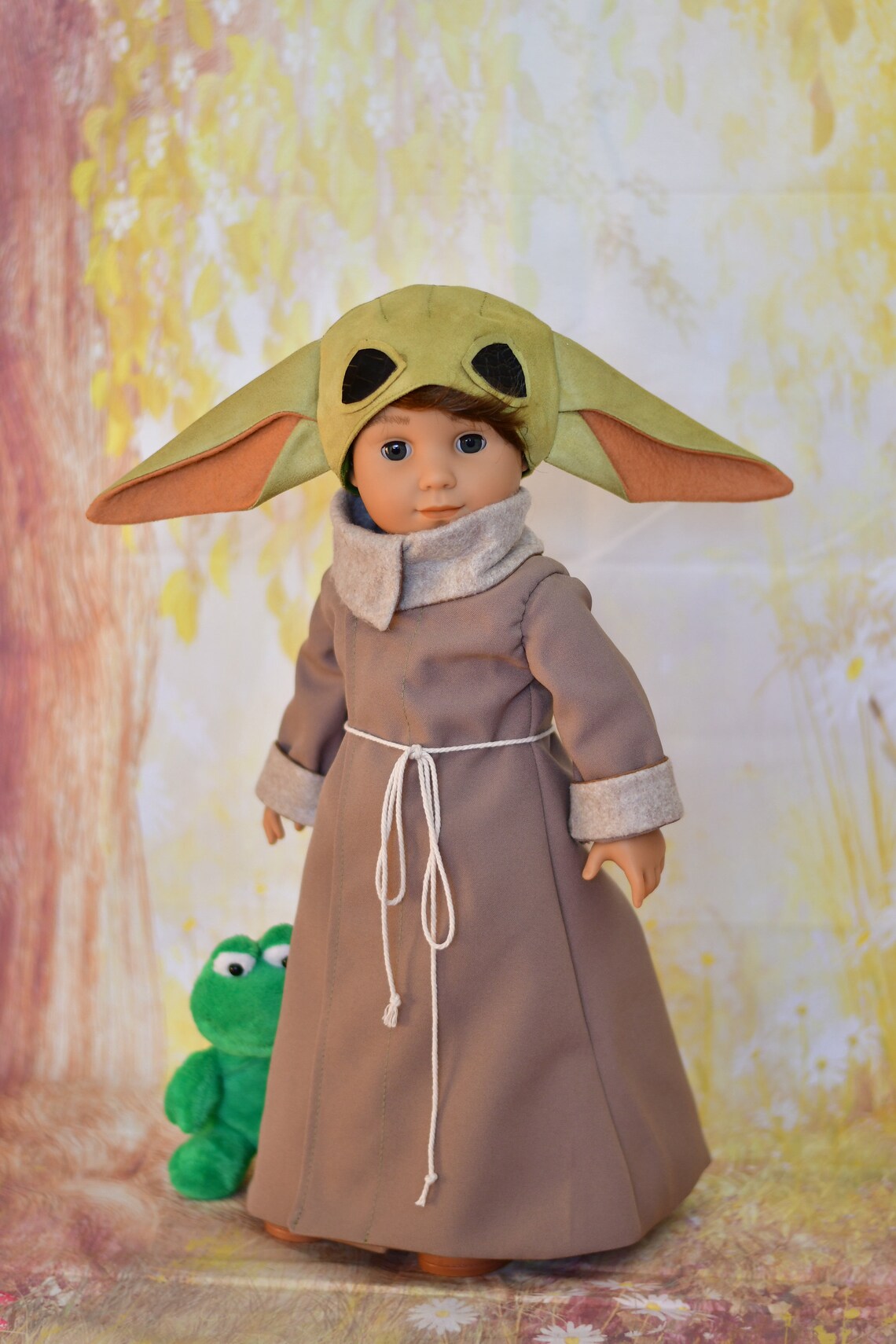 Baby Yoda Grogu Alien 18 Inch Doll Clothes Pattern Fits | Etsy