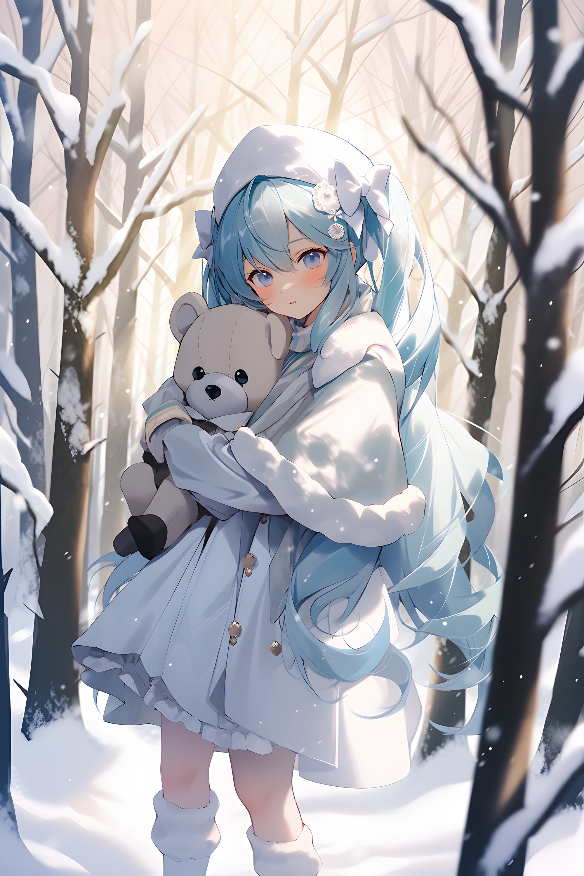 Printable Hatsune Miku Anime Fan Art Print Wall Home Decor Poster Geek ...