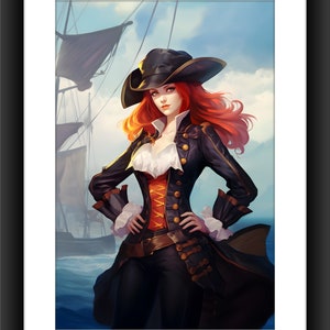 Miss Fortune Fan Art Print Wall Art Home Decor League of Legends Poster ...