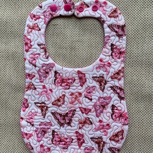 In the Hoop Baby Bib Stipple Embroidery Design File Pattern Machine ...