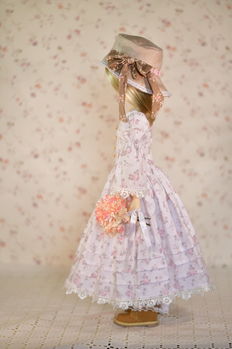PDF Doll Clothes Dress Pattern Fits 18" MSD Kaye Wiggs Liz Frost ...