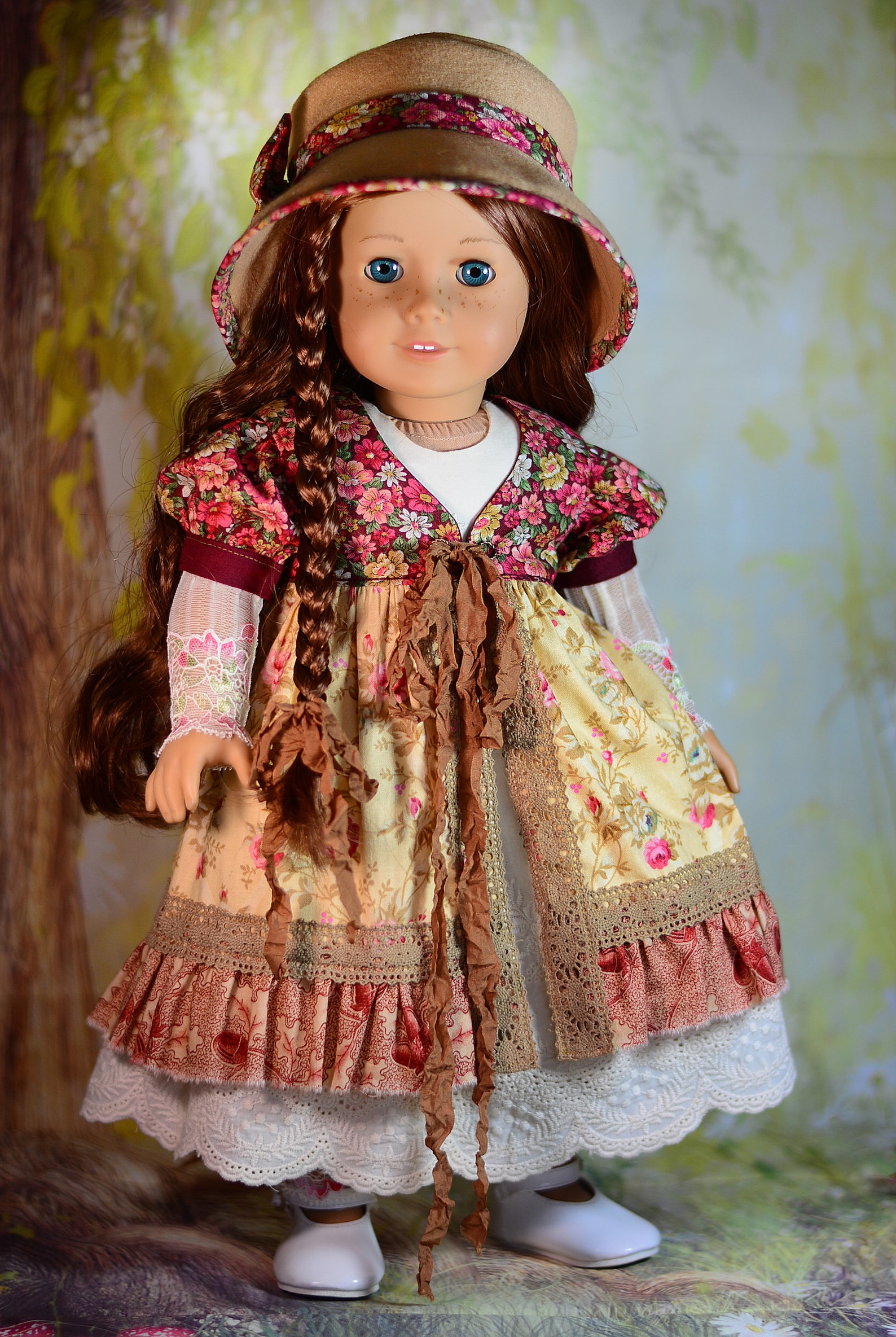 PDF Doll Clothes Dress Pattern Fits 18 Dolls Such as - Etsy