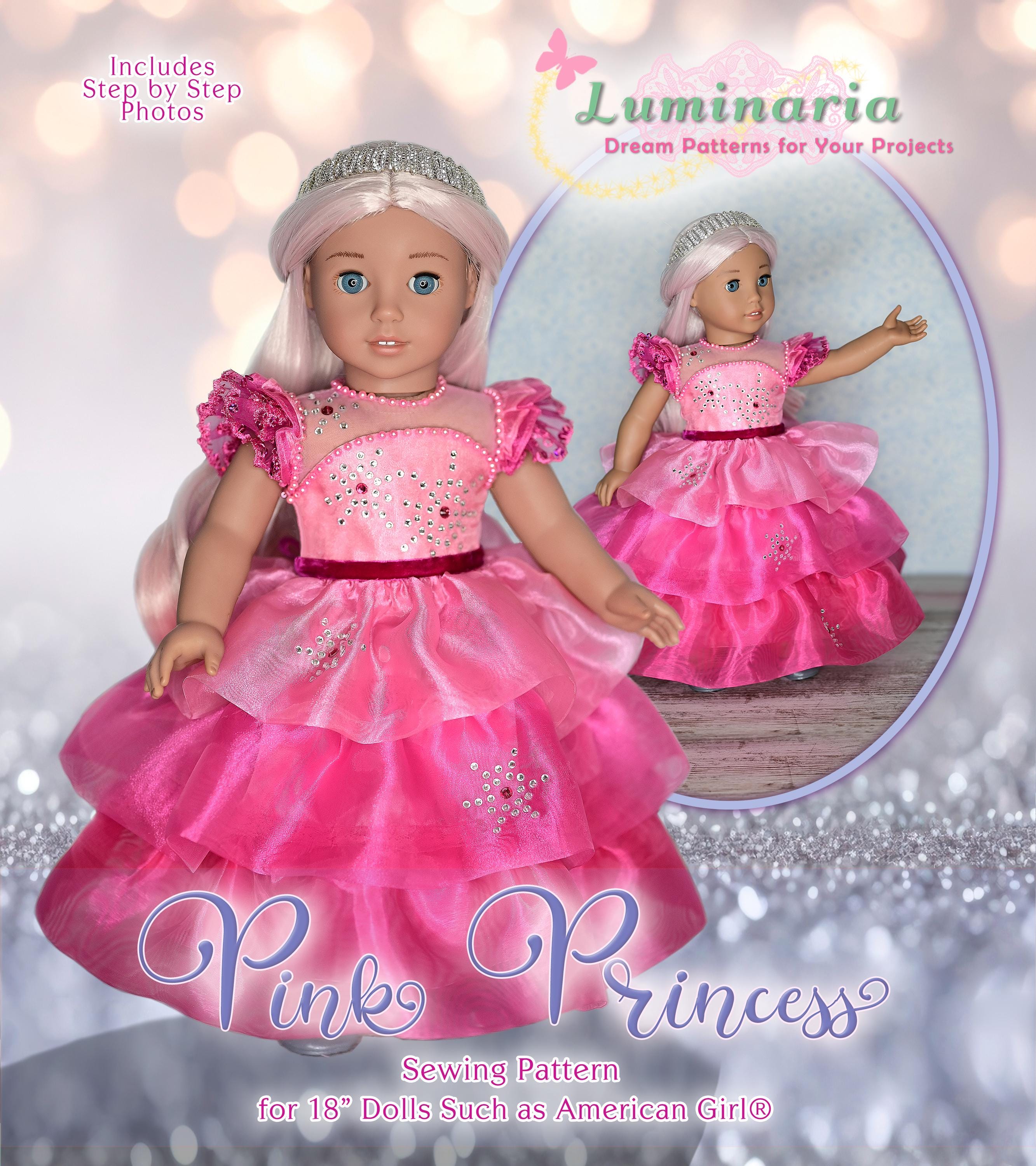 American girl pink dress store
