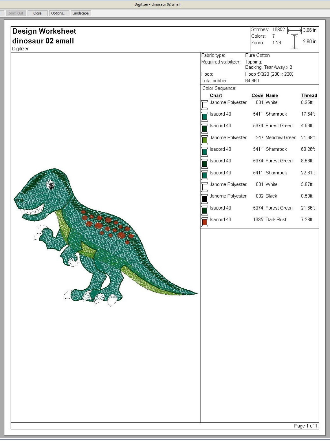 T-rex Dinosaur Embroidery Design File Machine Pattern Nursery - Etsy