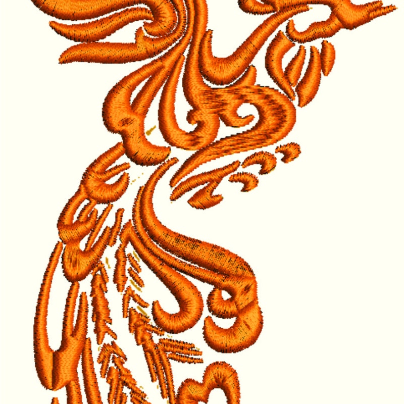 Phoenix Embroidery - Etsy