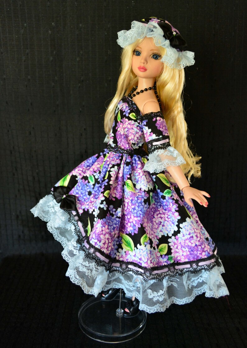 16" Tonner Ellowyne Wilde Clothes Dress Pattern in PDF to Make "lilacs ...