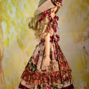 BJD Doll Clothes Pattern Fits 18" MSD BJD Kaye Wiggs & Liz Frost ...