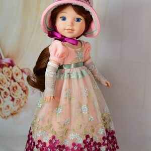 PDF Doll Clothes Dress Pattern Fits 14" Wellie Wishers Dolls American ...