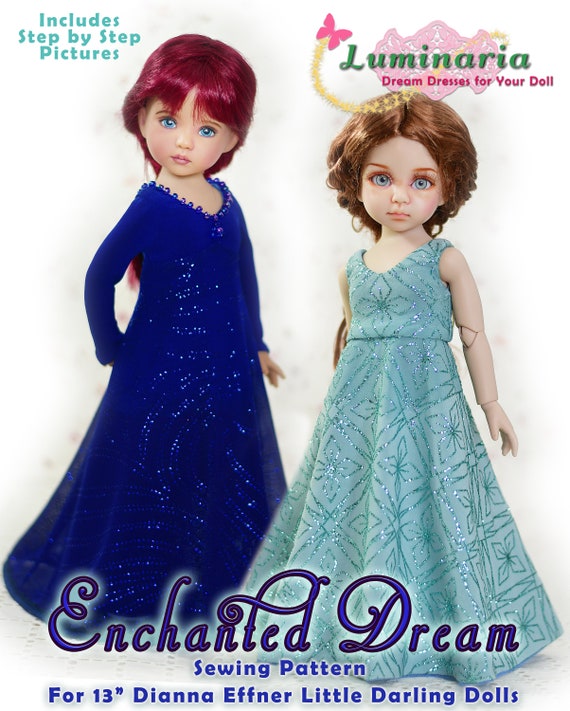 Little Darling Doll Clothes Pattern Fits 13 Dianna | Etsy