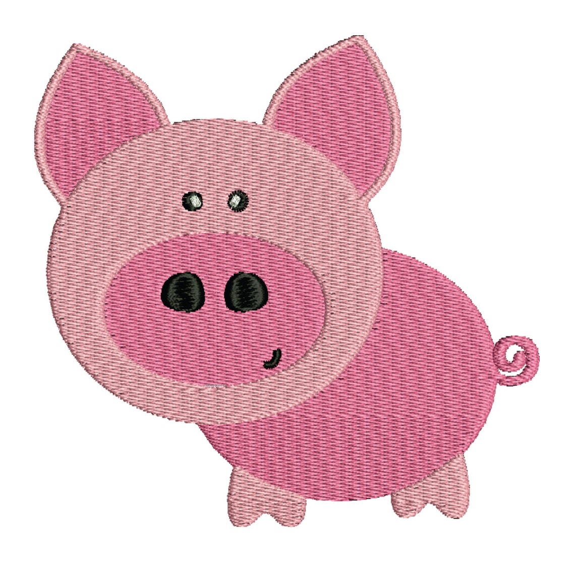 Pig Embroidery Design File .vip .vp3 .jan .pec .pes .dst .csd .pcs .xxx ...