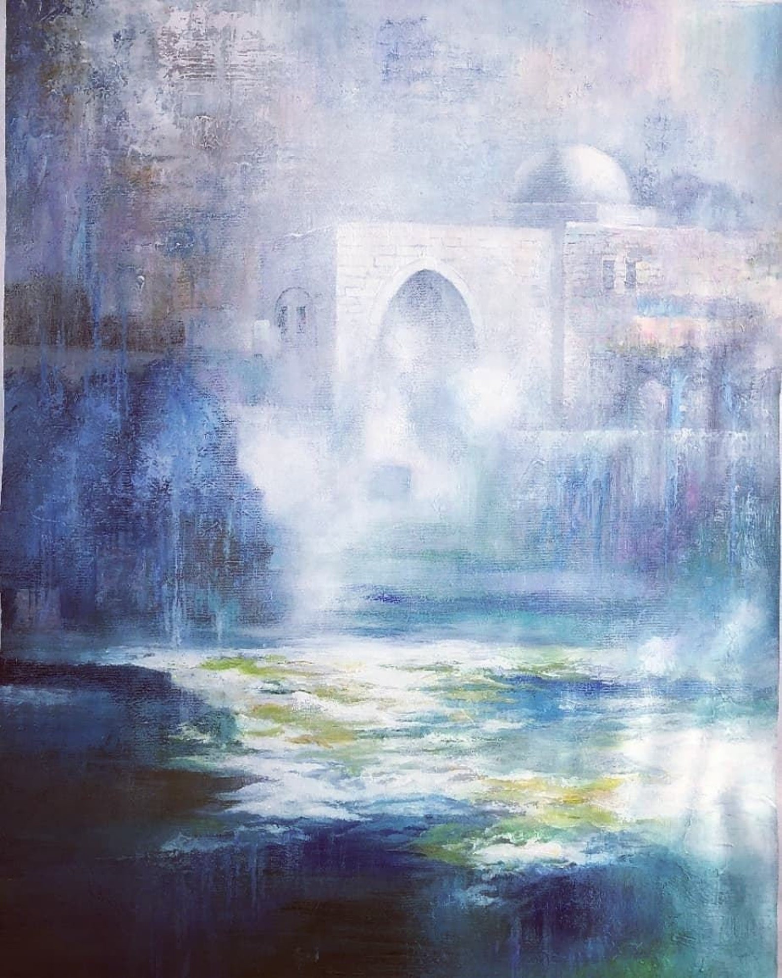 Buy Kever Rochel, Tomb of Rachel Contemporary Judaica Art PRINT on ...