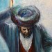 CHASSIDIC DANCE Judaica Contemporary Art PRINT on Canvas110x90cm Signed ...