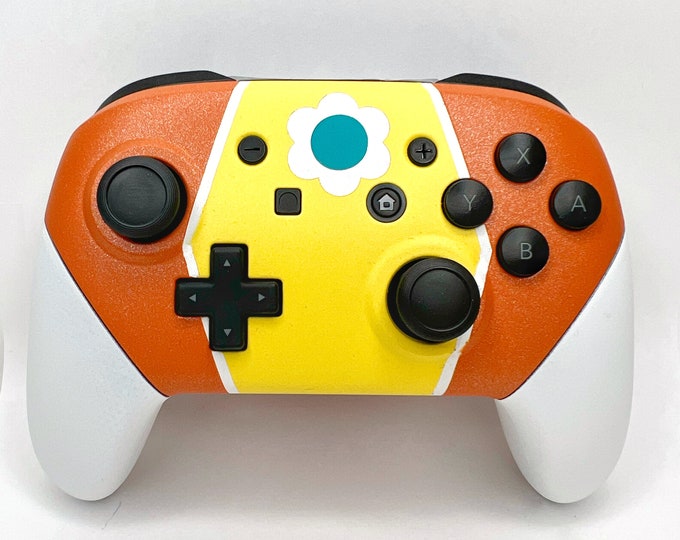 Nintendo Switch Pro Controller | Flower Princess Goddess Daisy | Custom ...