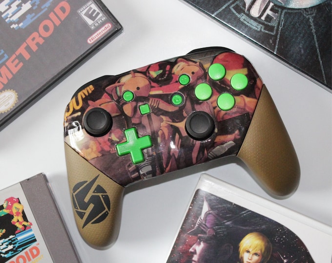 Metroid Prime 4 - Nintendo Switch Pro Controller Custom - Limited ...