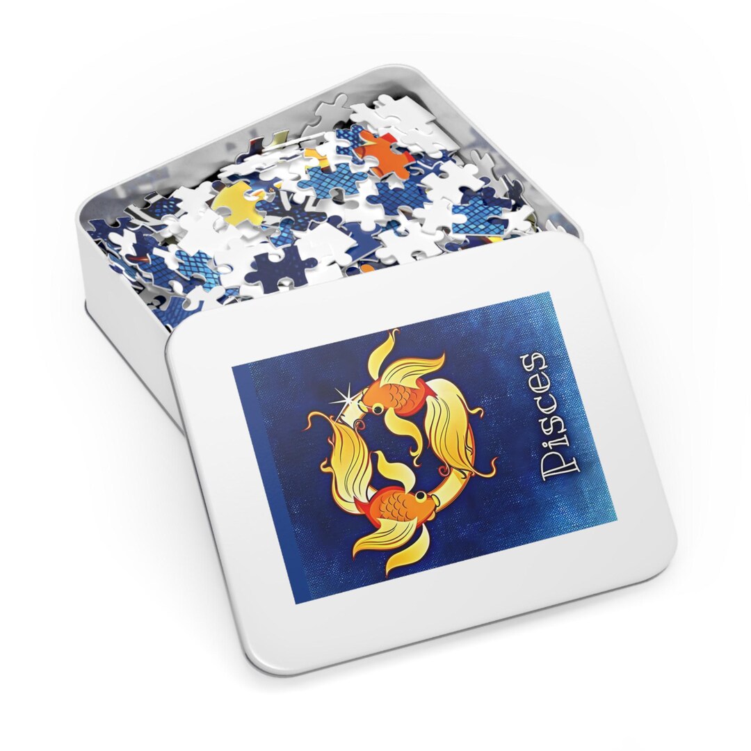 Pisces Jigsaw Puzzle - Zodiac Sign Game, Horoscope Puzzle, Astrology ...