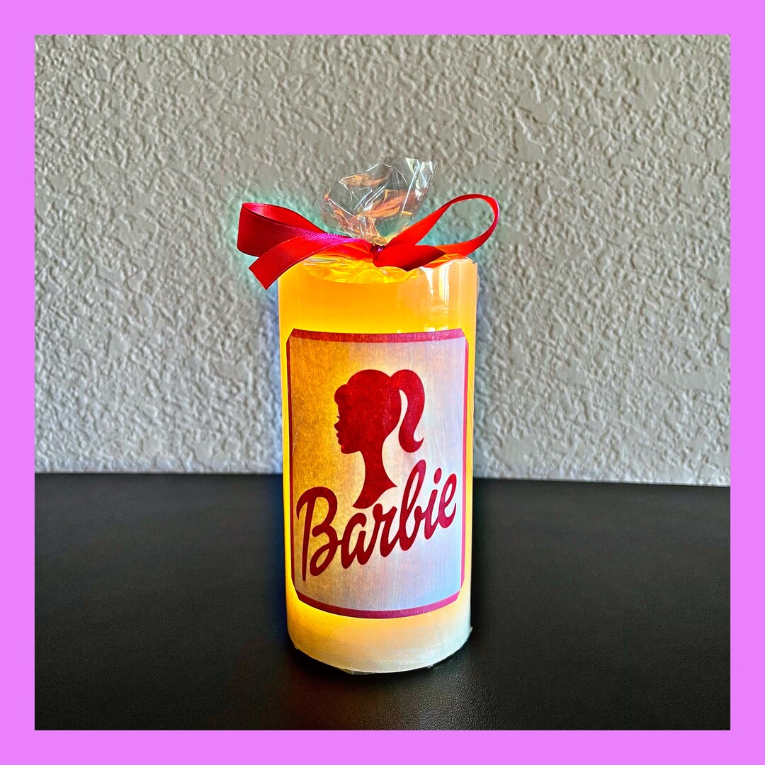 Barbie Flameless Battery Operated Candle With Timer. Barbie Fan Will ...