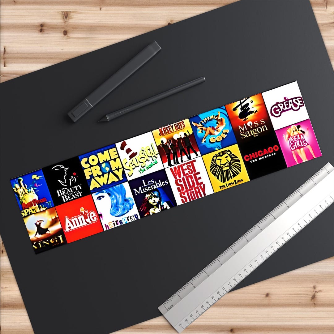 Broadway Collage Bumper Sticker. Gift for Her. Gift for Him. Perfect ...