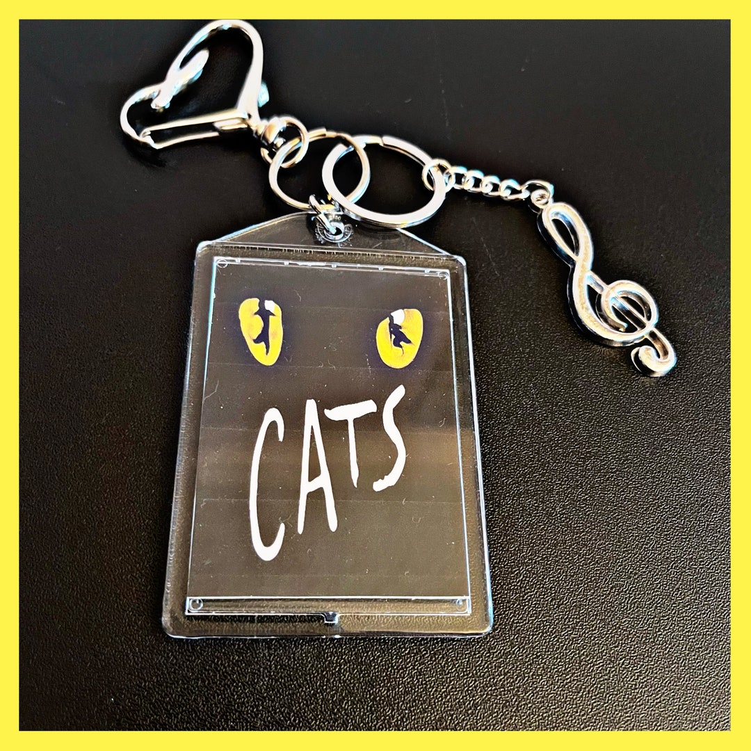 CATS Musical Keychain: Personalized Photo Music Key Accessory - Etsy
